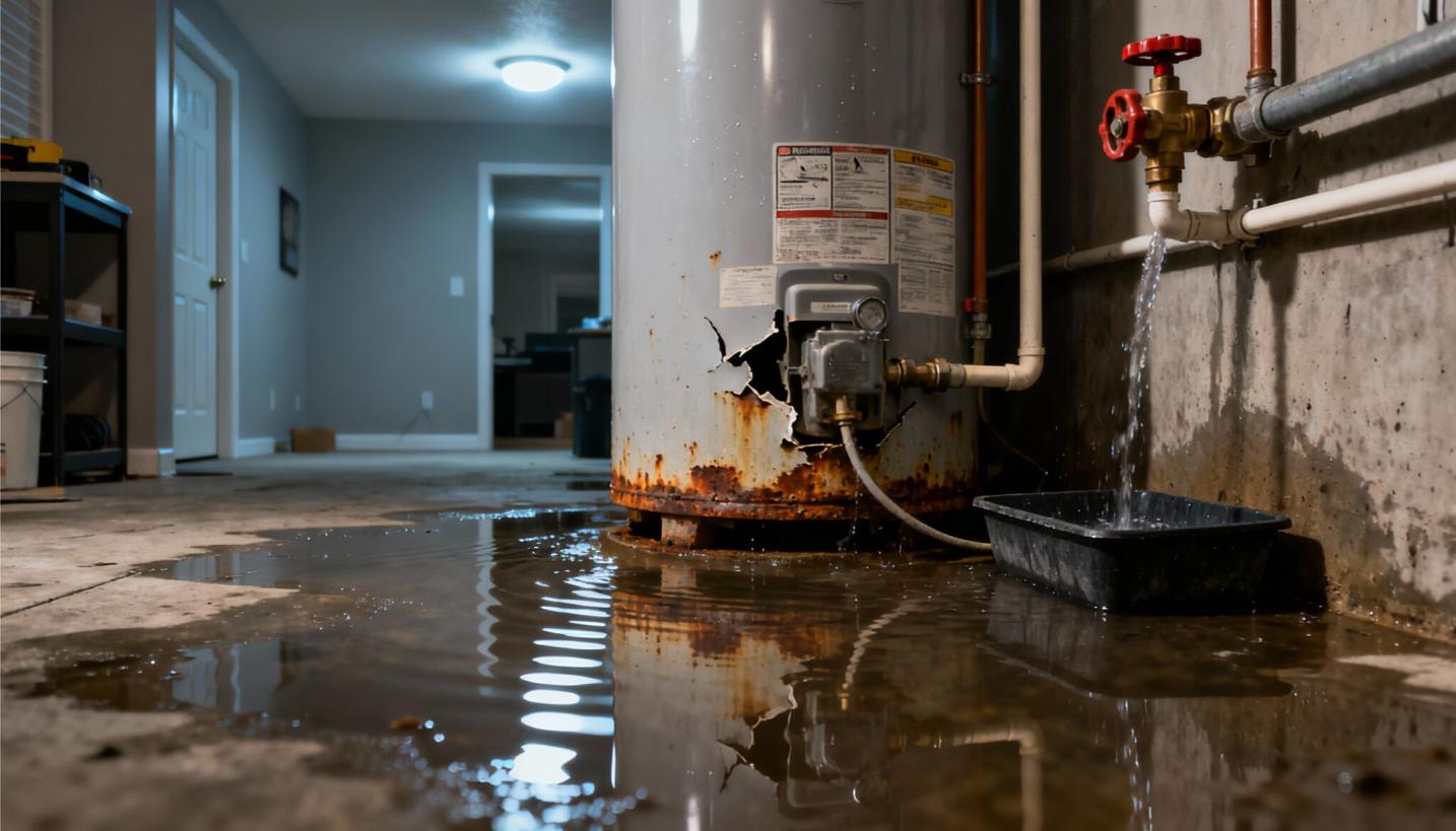 Water Heater Failure Emergency | Damage Mitigation Guide | Advanced DRI ...