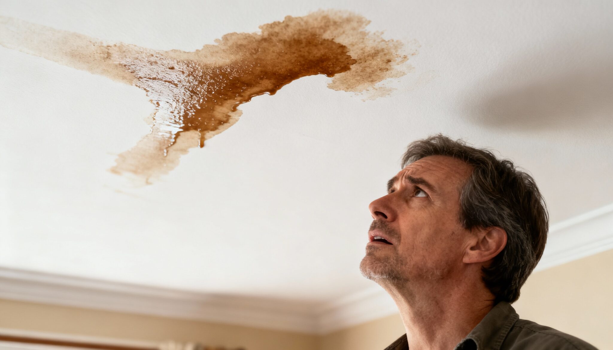 Ceiling Water Damage Warning Signs | Emergency Response | ADRI