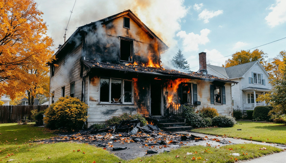 Fire and Smoke Damage Cleanup in Neptune, Monmouth County | ADRI